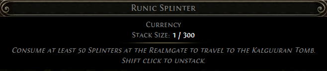 Buy Path of Exile 2 Runic Splinter | MMOJUGG.COM